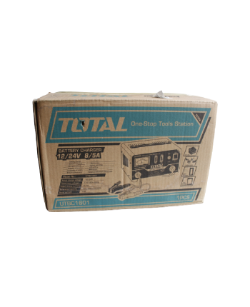 CARGADOR DE BATERÍA 12/24 V, 8/5 A, TOTAL - Quality Tools Bogota